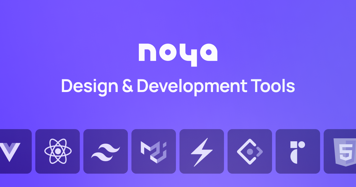 Noya | Design & Development Tools